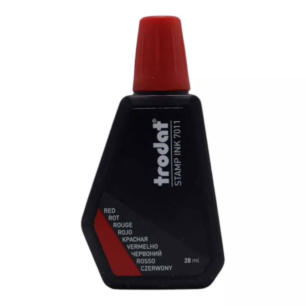 Encre Rouge pour Tampon Trodat - Recharge de qualité supérieure ...